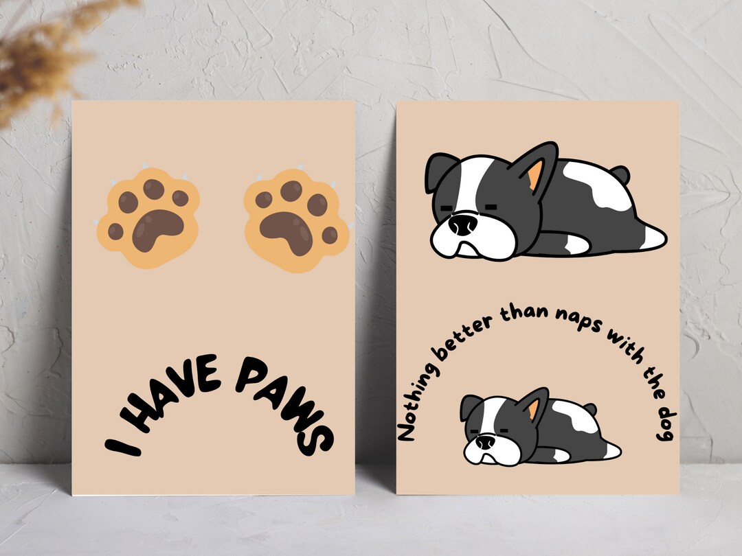 10 Dog Love Cards - Etsy