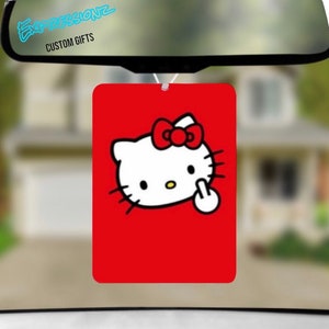 Hello Kitty Giving The Middle Finger