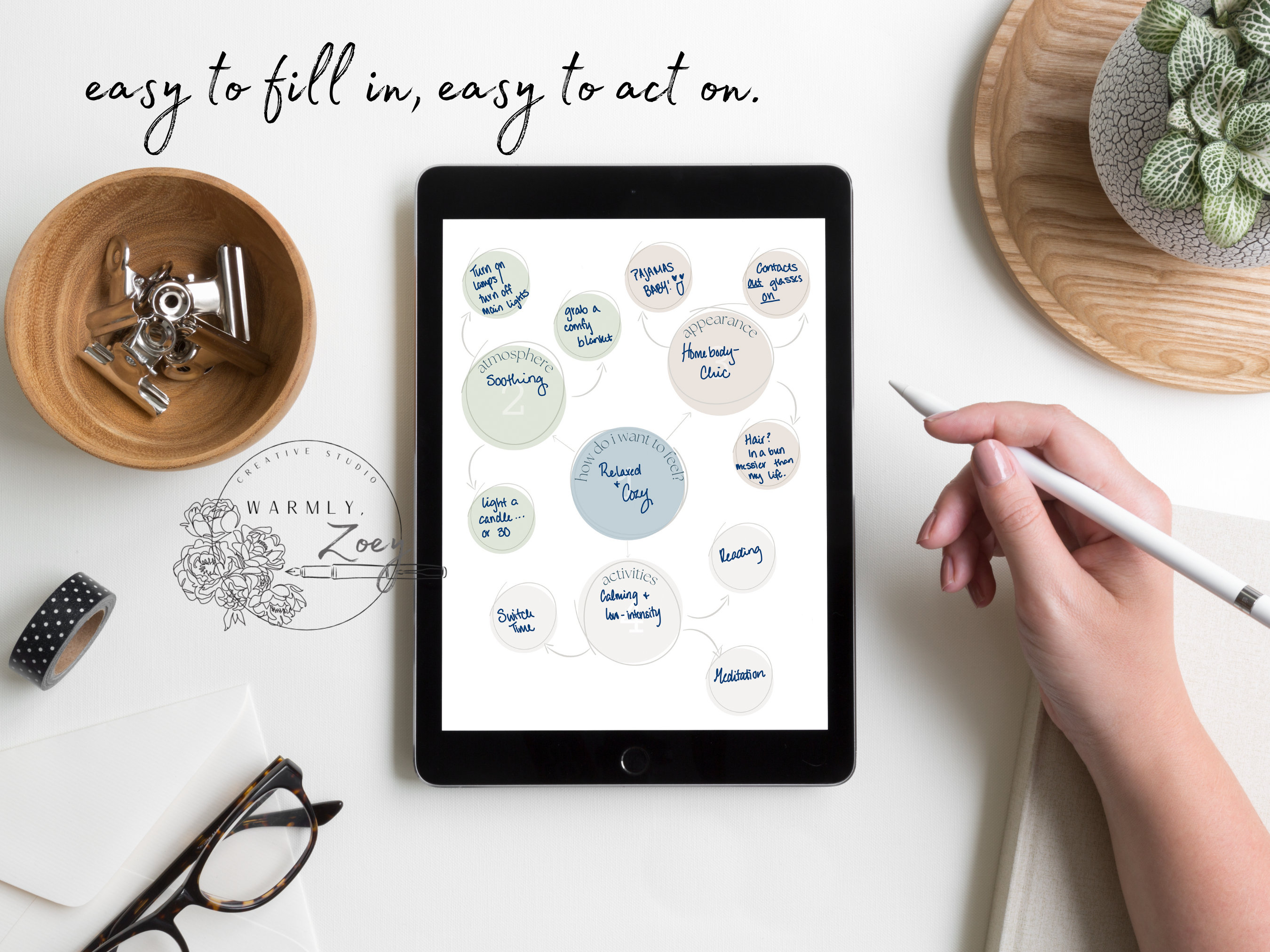 Digital Decision Aid || Adult ADHD, ADHD Worksheet, Digital Planner ...