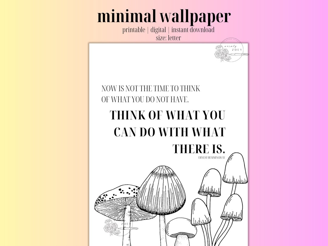 ERICA DIGITAL ART || Mushroom Wall Art, Motivational Art, Digital ...