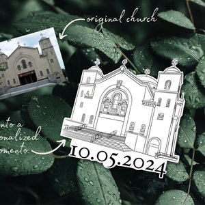 Custom Wedding Venue Sticker | Wedding Venue, Wedding Sticker, Bride ...