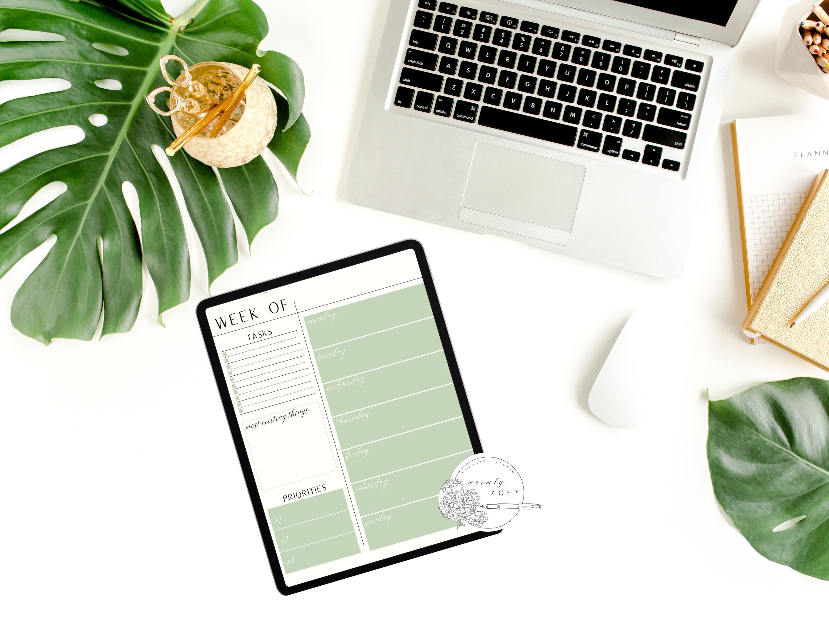 ALLY PLANNER Planner Set, Digital Planner Package, 2023 Digital Planner ...