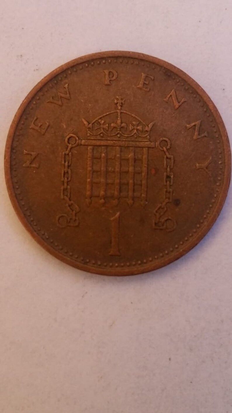 EXTREMELY RARE 1971 New Pence 2p Coin - Etsy