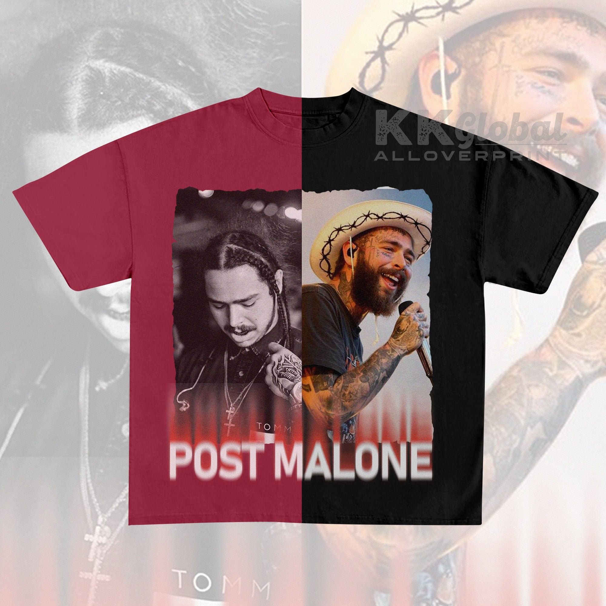 Post Malone Tour 2023 Split Shirt, Y2K 90s Merch Vintage Post Malone Shirt sold by Harrier | SKU ...