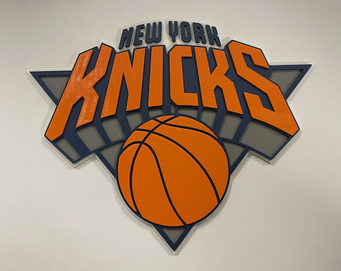 Knicks Custom 3D Printed Sign Wall-mounted Decor for Man Cave - Etsy