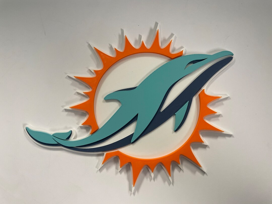 Dolphins - Custom 3D Printed Man Cave Wall Art - Etsy