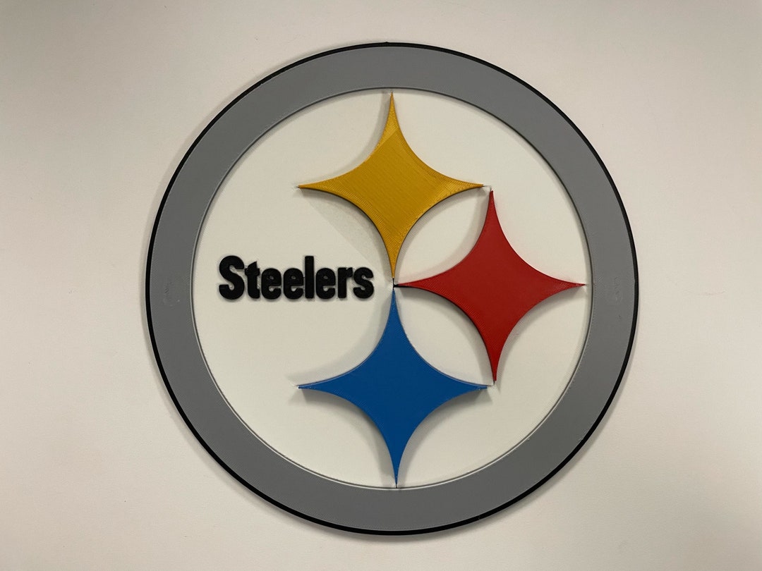 Steelers - Custom 3D Printed Man Cave Wall Art - Etsy