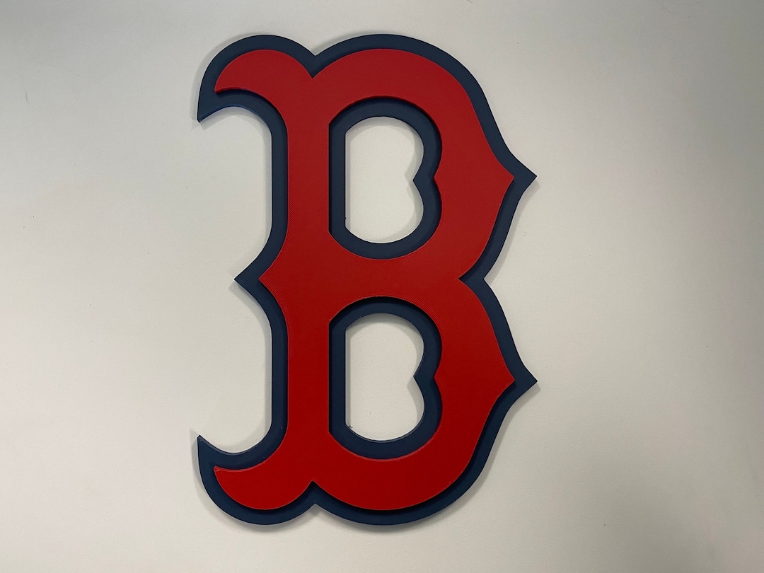 Red Sox | Custom 3D Printed Sign | Wall-mounted Decor for Man Cave - Etsy