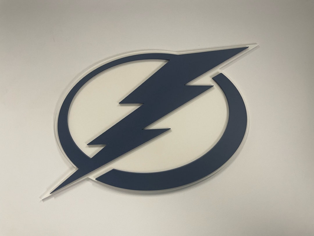 Lightning | Custom 3D Printed Sign | Wall-mounted Decor for Can Cave - Etsy