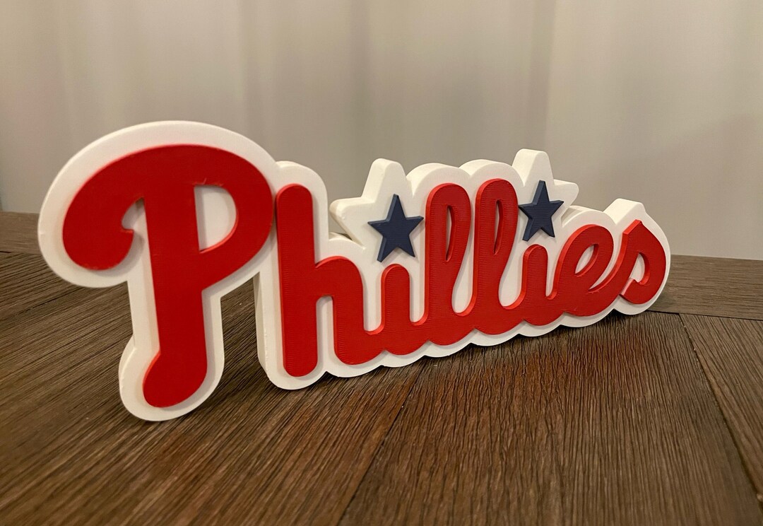 Phillies | Custom 3D Printed Ornament | Desk Figurine for Man Cave - Etsy