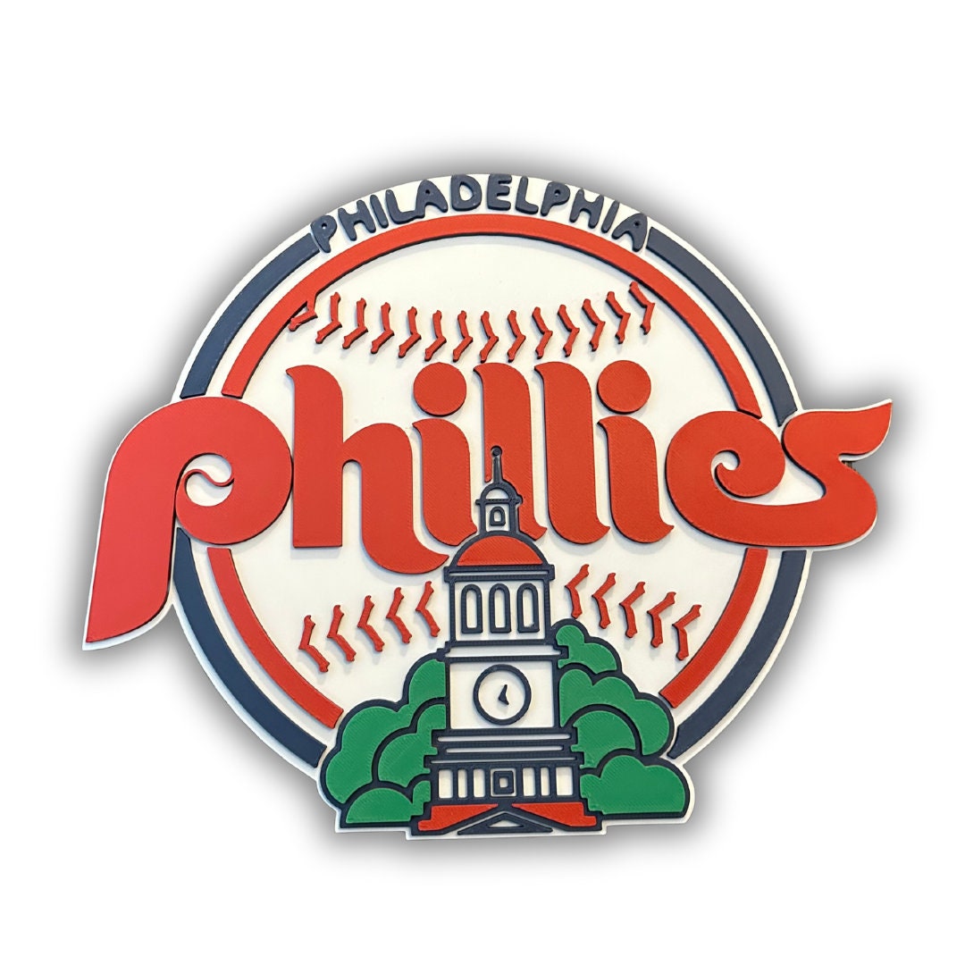 Phillies Liberty Hall | Custom 3D Printed Sign | Wall-mounted Decor for ...