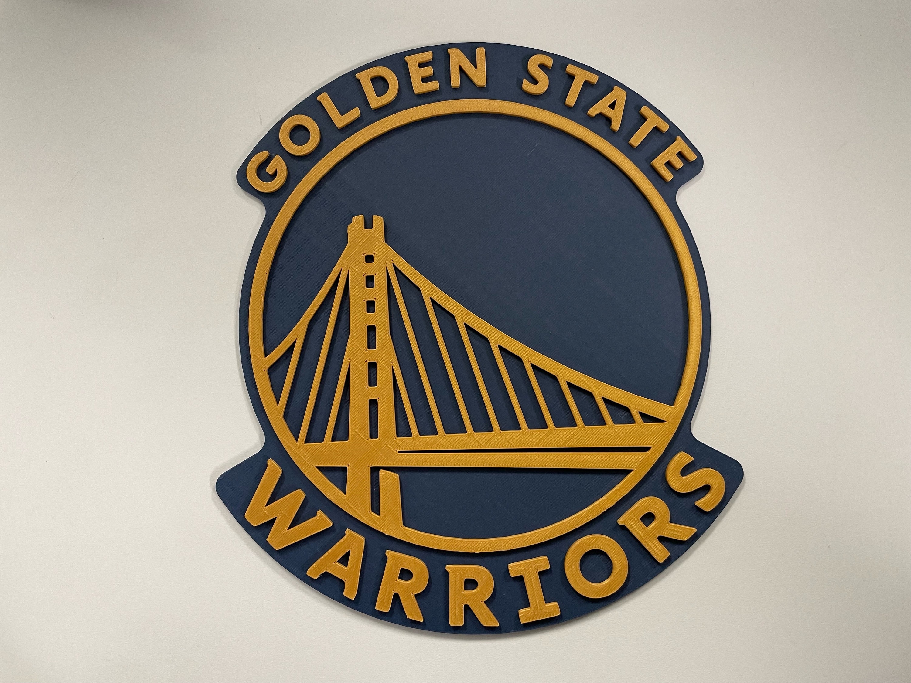 Warriors | Custom 3D Printed Sign | Wall-mounted Decor for Man Cave - Etsy