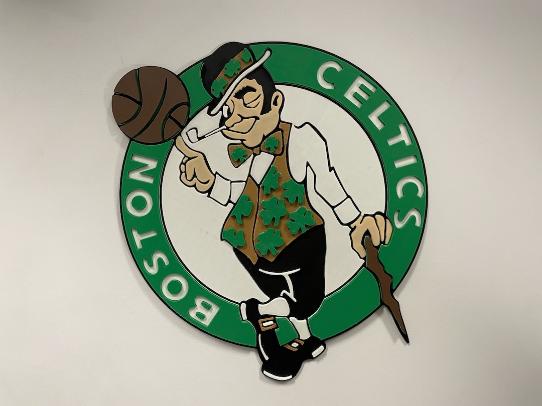 Celtics | Custom 3D Printed Sign | Wall-mounted Decor for Man Cave - Etsy
