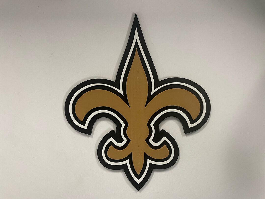 Saints - Custom 3D Printed Man Cave Wall Art - Etsy
