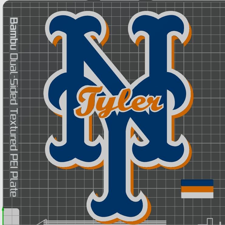 Personalized Mets Custom 3D Printed Sign Custom Wall-mounted - Etsy