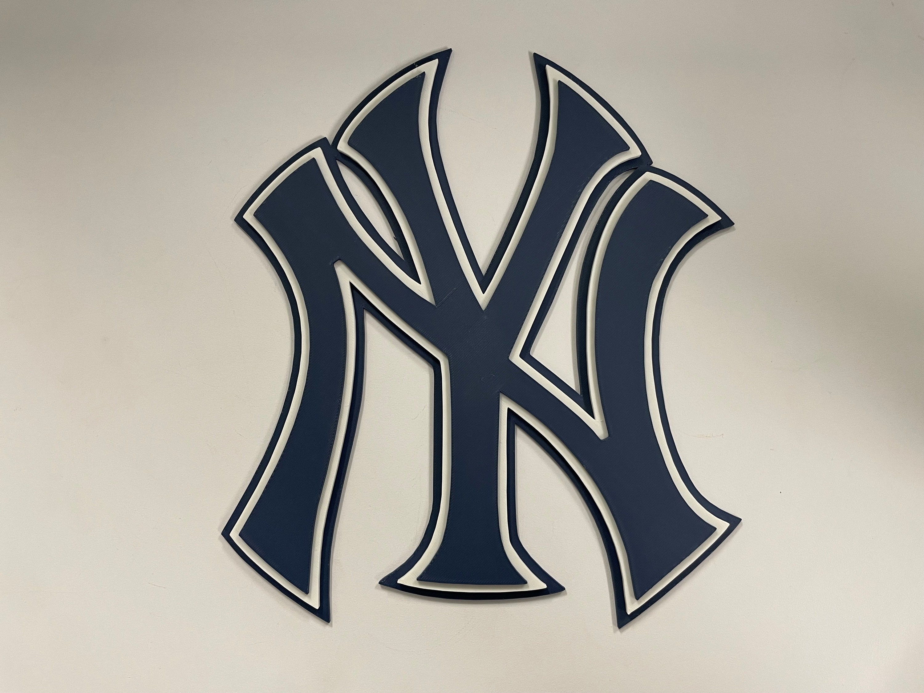 Yankees Custom 3D Printed Sign Wall-mounted Decor for Can - Etsy