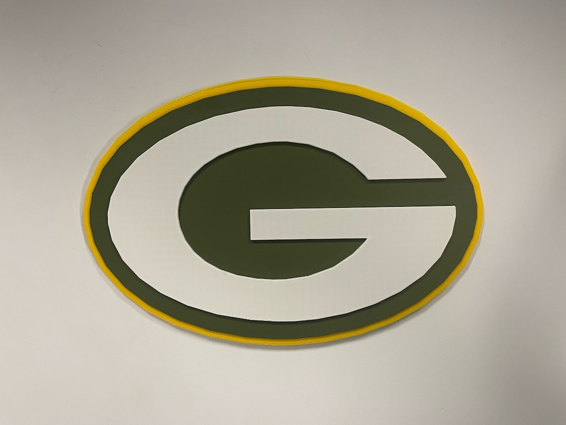 Packers Custom 3D Printed Man Cave Wall Art - Etsy