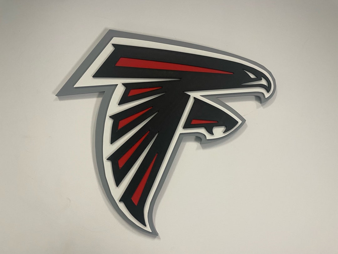 Falcons - Custom 3D Printed Man Cave Wall Art - Etsy