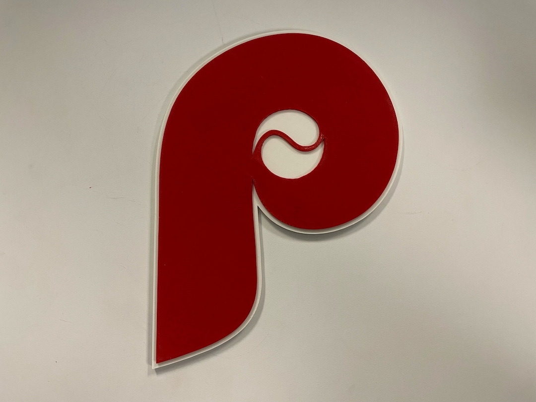 Phillies - Old School | Custom 3D Printed Sign | Wall-mounted Decor for Can Cave - Etsy