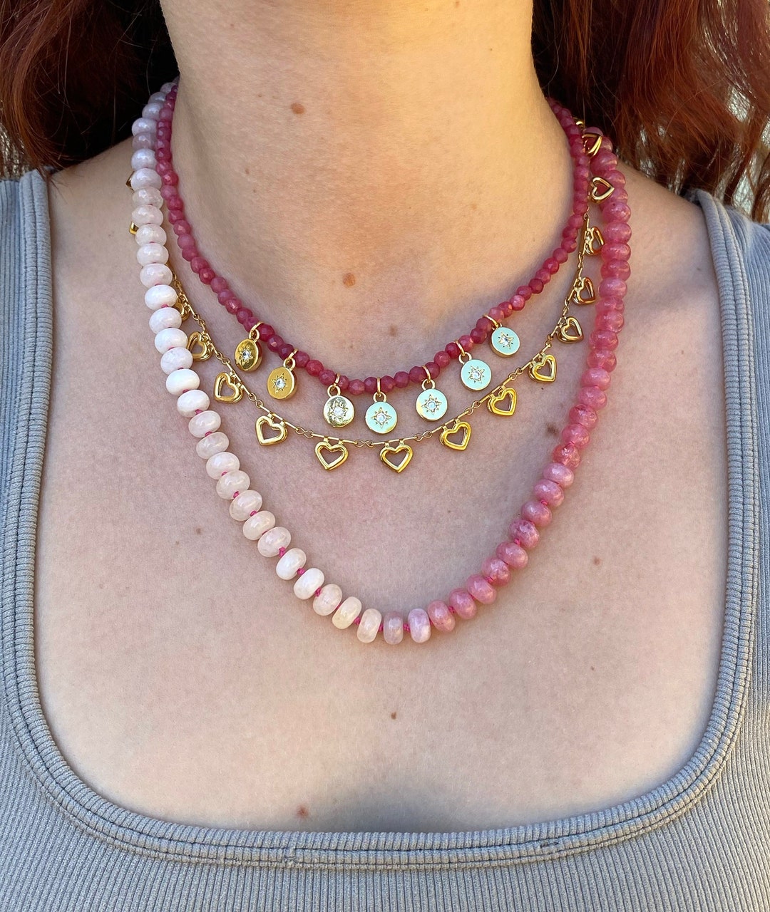 Pink Spectrum: Subtle Shades of Pink Jade and Chalcedony Feature in ...