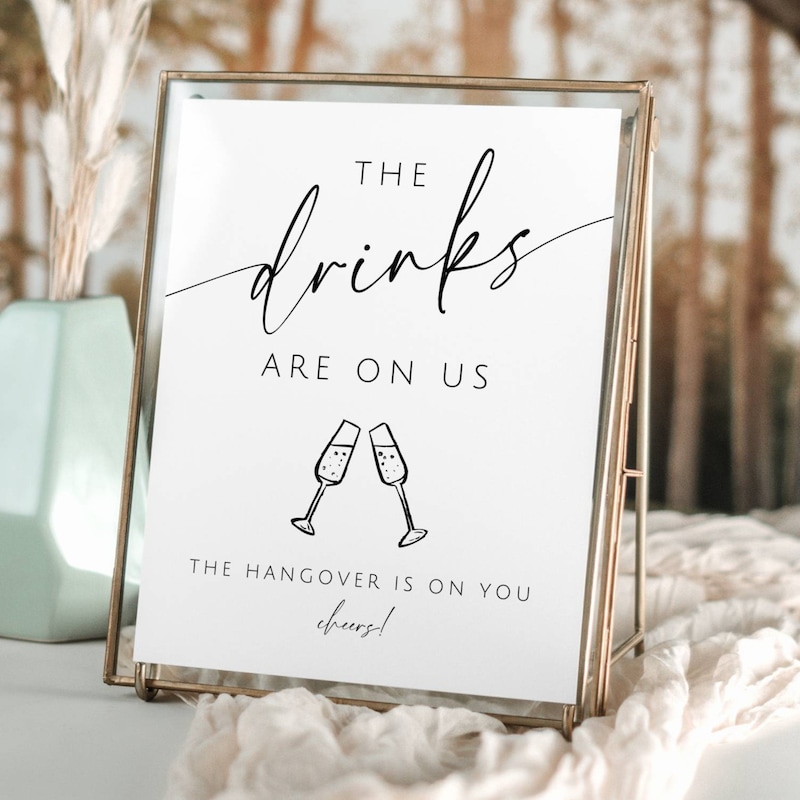 Funny Drinking Sign - Etsy