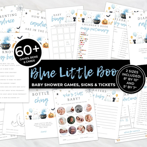 Editable Little Boo Baby Shower - Etsy