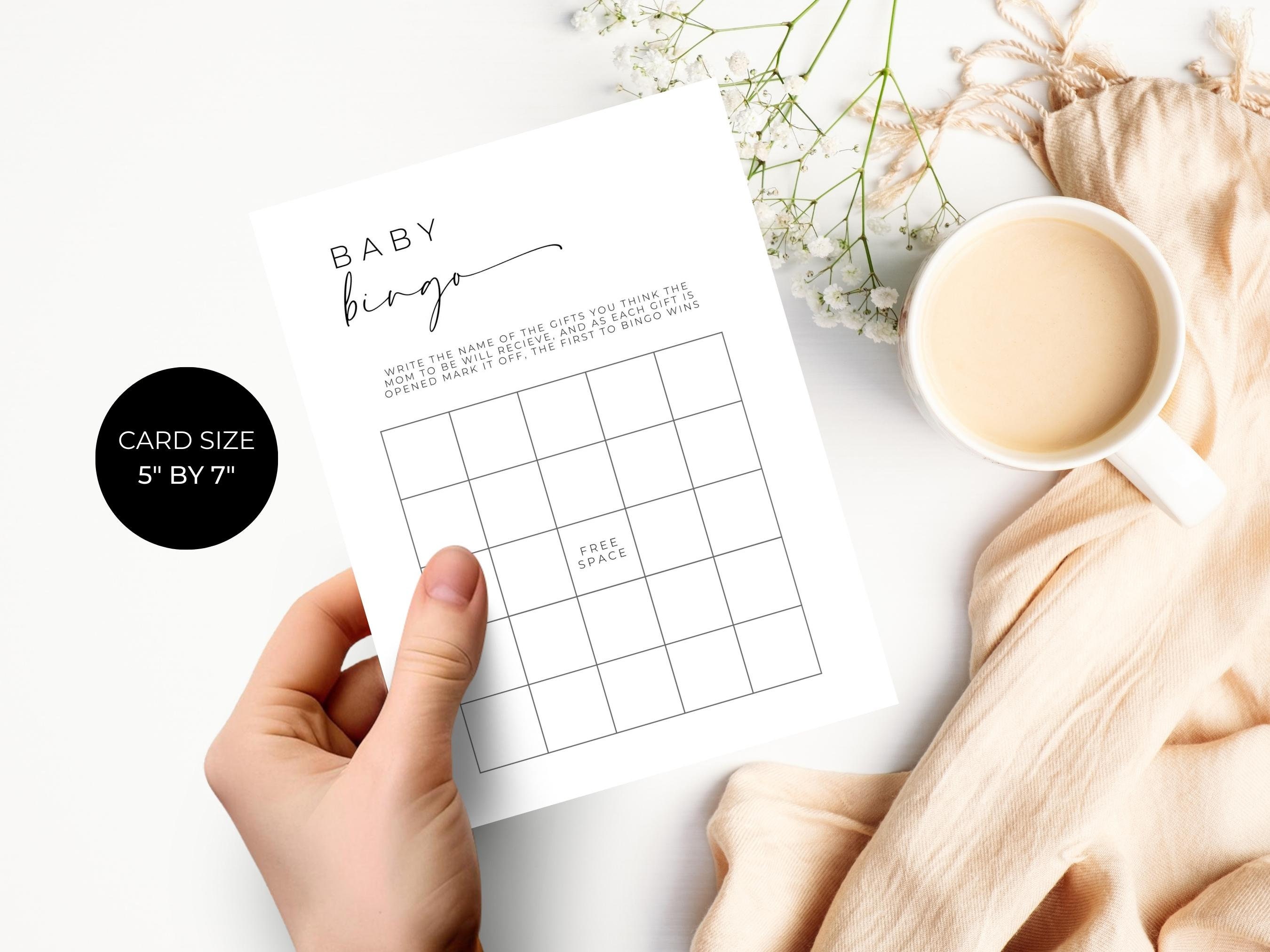 Baby Shower Game and Sign Mega Bundle. Minimalist Baby Shower. - Etsy