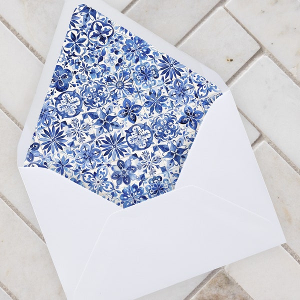 A5 Envelope Liner Template - Etsy