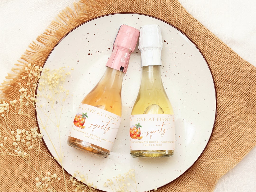 Aperol Spritz Party Favor. Love at First Spritz Bridal Shower. Mini ...