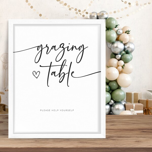 Grazing Table Template - Etsy