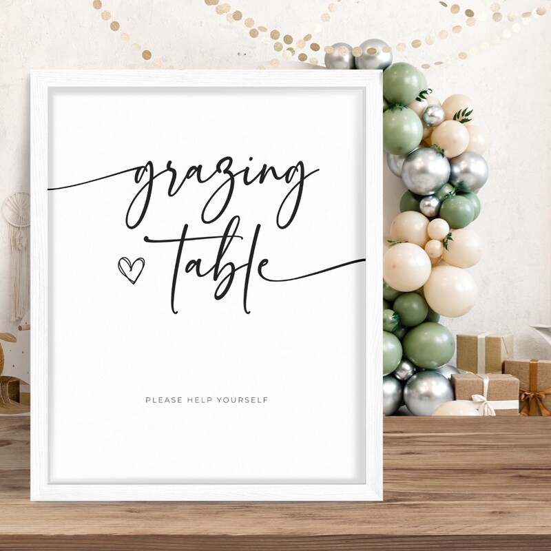 Grazing Table Template - Etsy