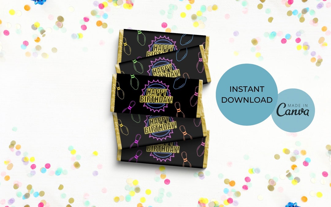 Custom Chocolate Bar Wrapper Personalized Party Favor Candy - Etsy