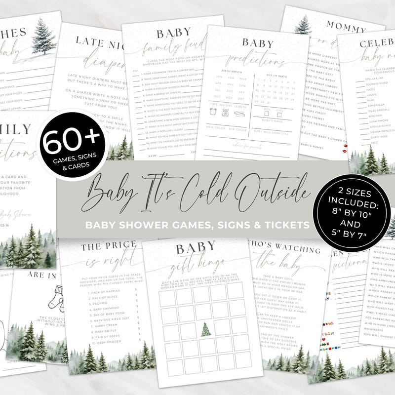 Baby Its Cold Outside Baby Shower Invitation - Etsy