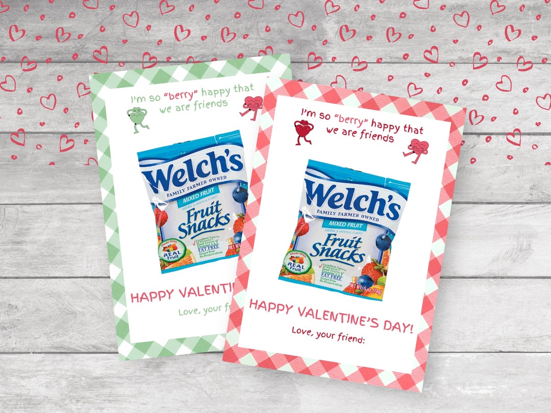 Valentine Treat Holder Printable. Kids Valentine Day Classroom Exchange ...