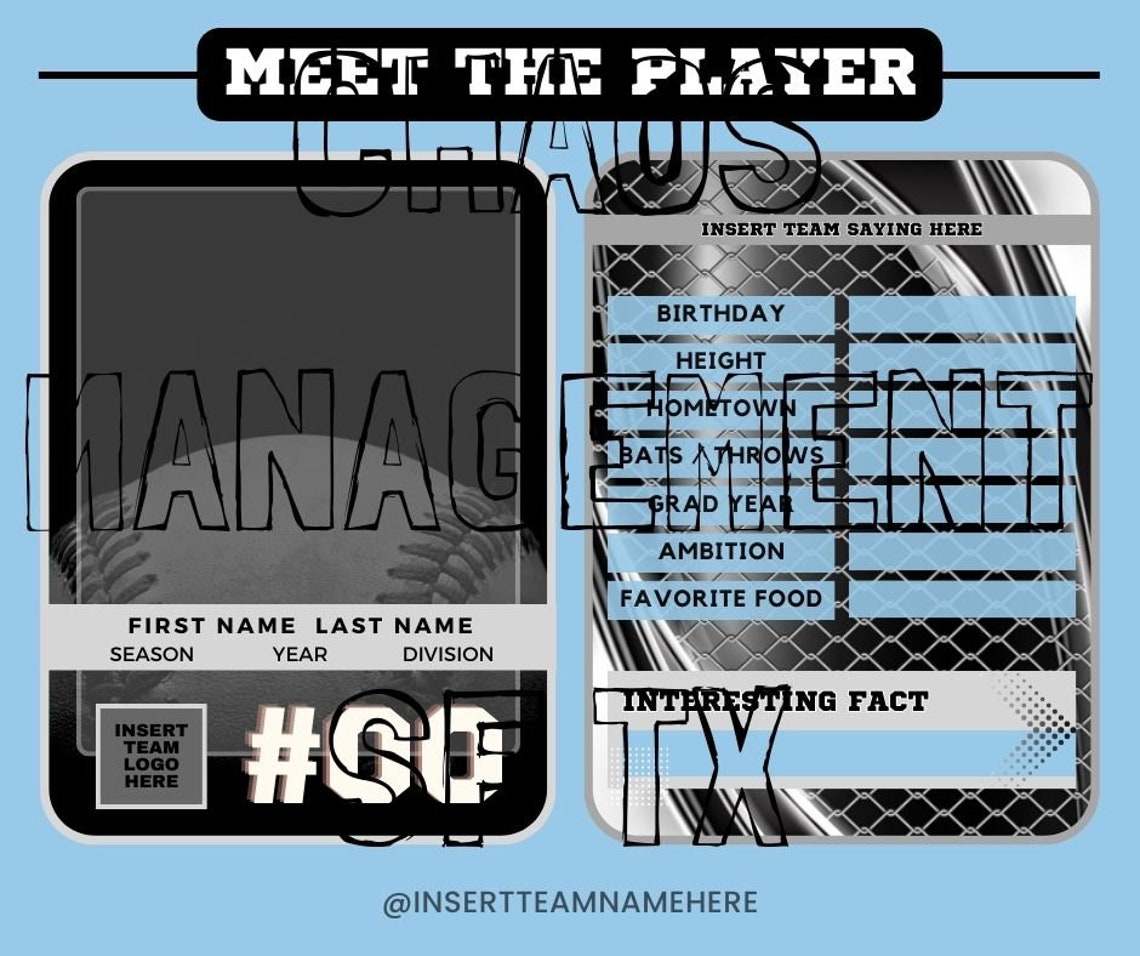 Digital Trading Card - Etsy