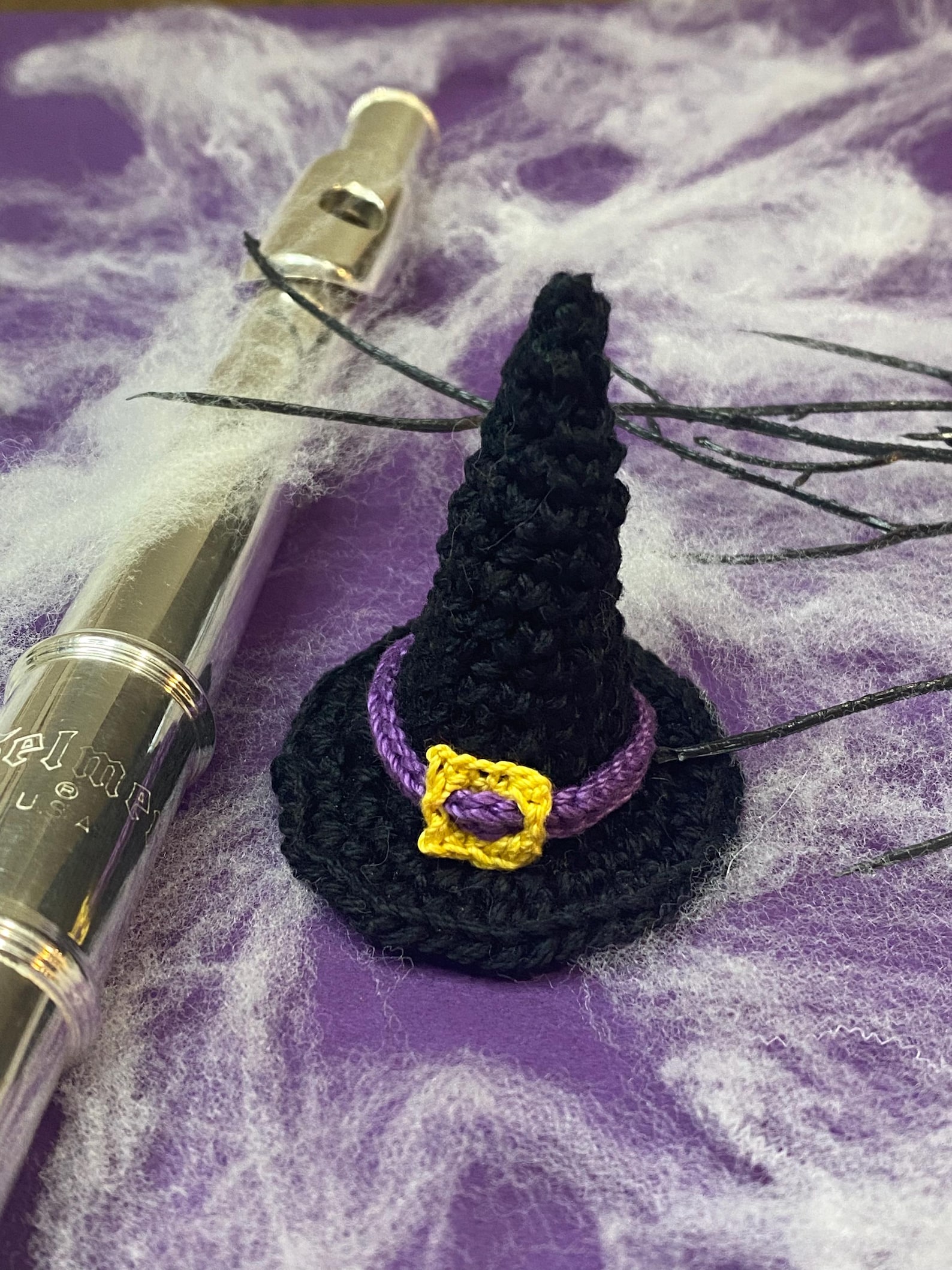 Witch Hat Flute Topper - Etsy