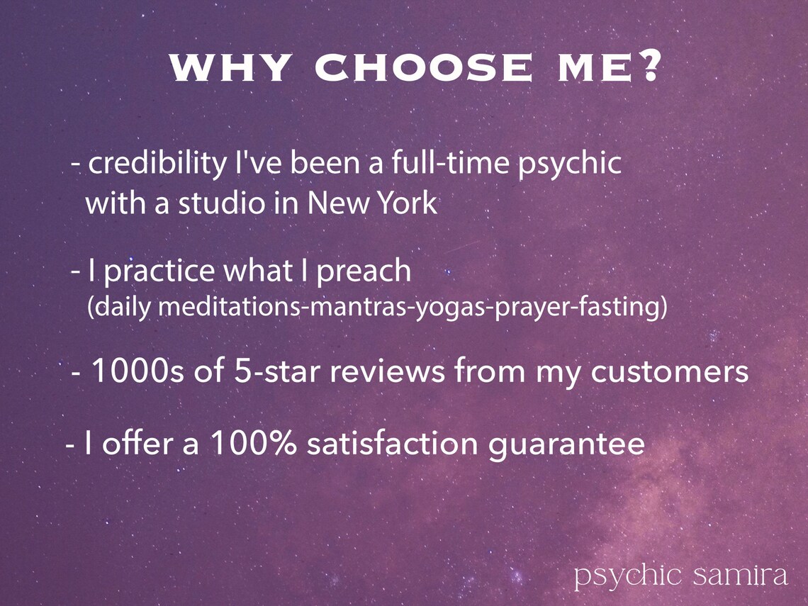 In-depth Psychic Reading 1 Question Reading Same Day by Samira Tarot ...