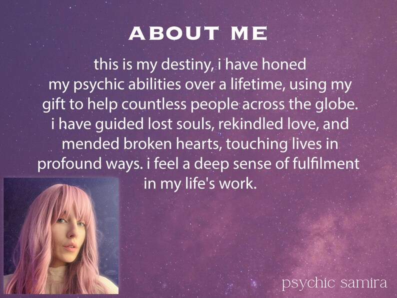 In-depth Psychic Reading 1 Question Reading Same Day by Samira Tarot ...