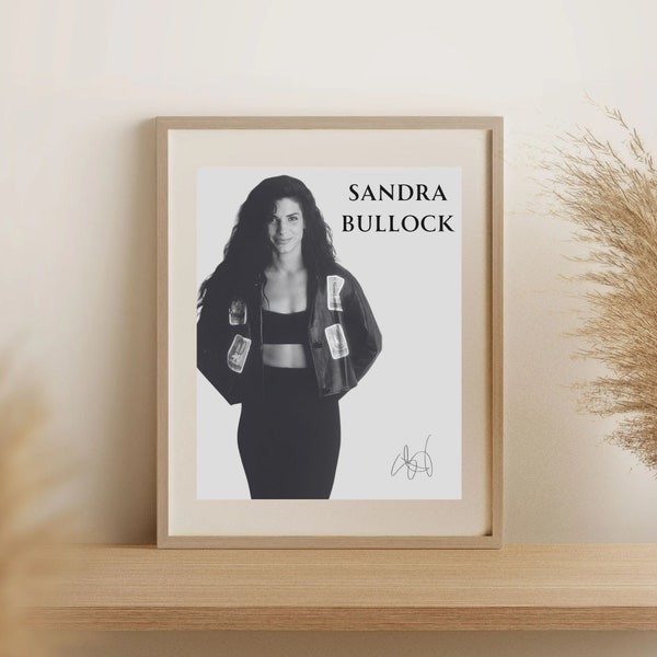 Sandra Bullock Poster - Etsy