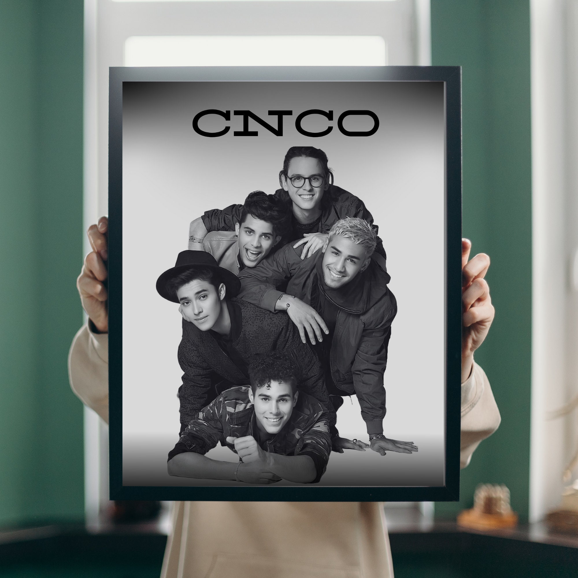 CNCO Boy Band Group Poster-digital Product - Etsy