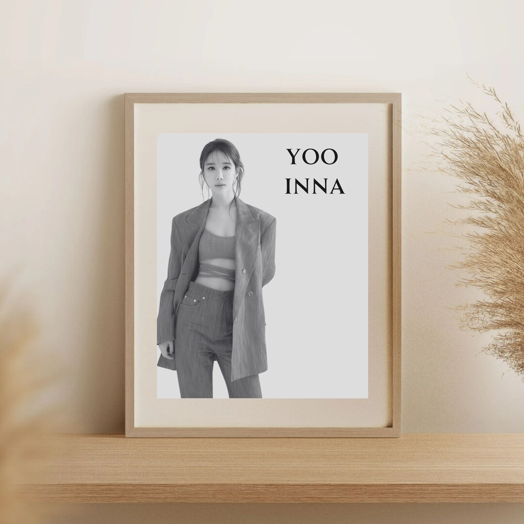 Yoo Inna Poster-digital Product - Etsy
