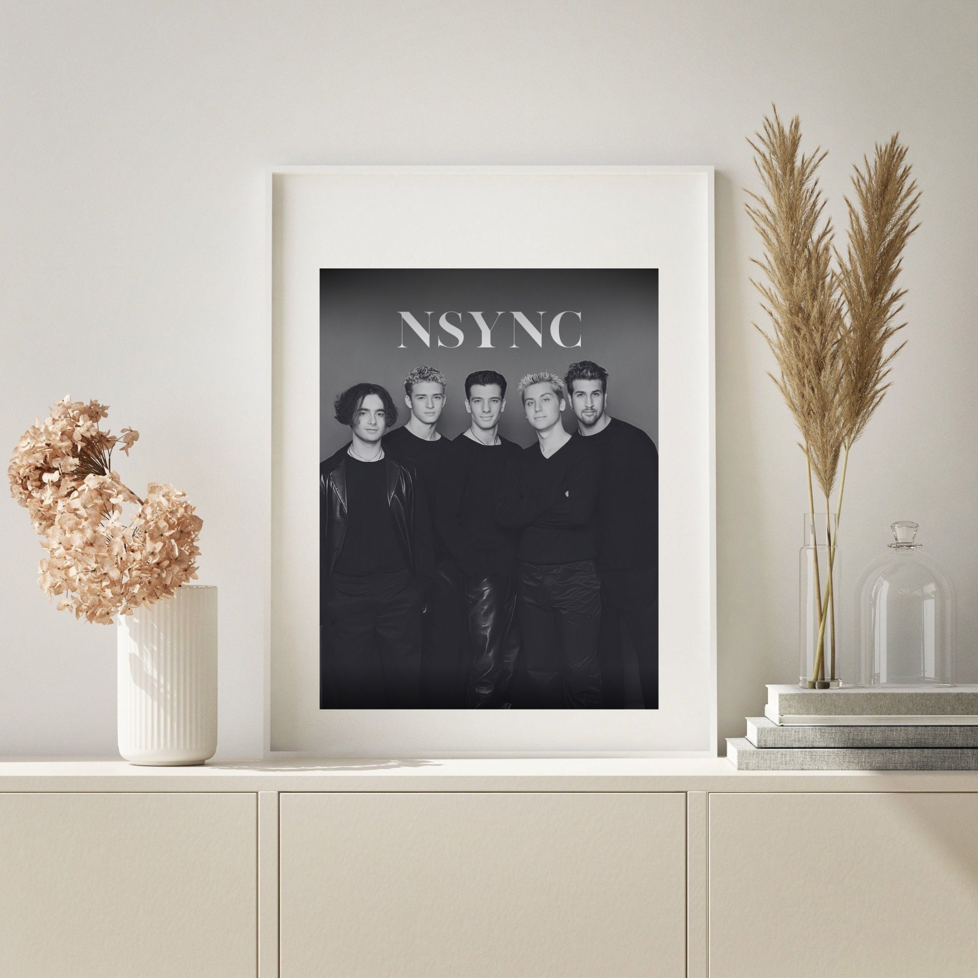 NSYNC Boy Band Group Poster-digital Product - Etsy