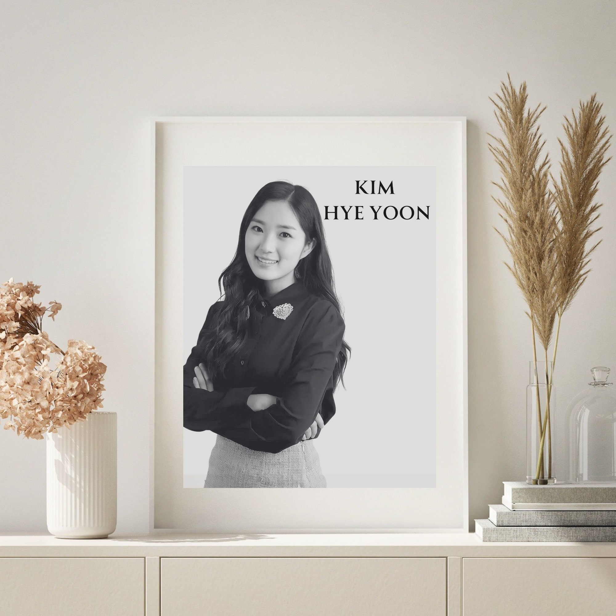 Kim Hye Yoon Poster-digital Product - Etsy