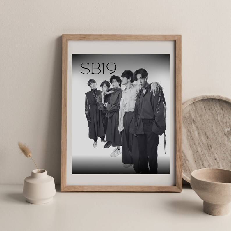 SB19 Boy Band Group Poster- Digital Product - Etsy
