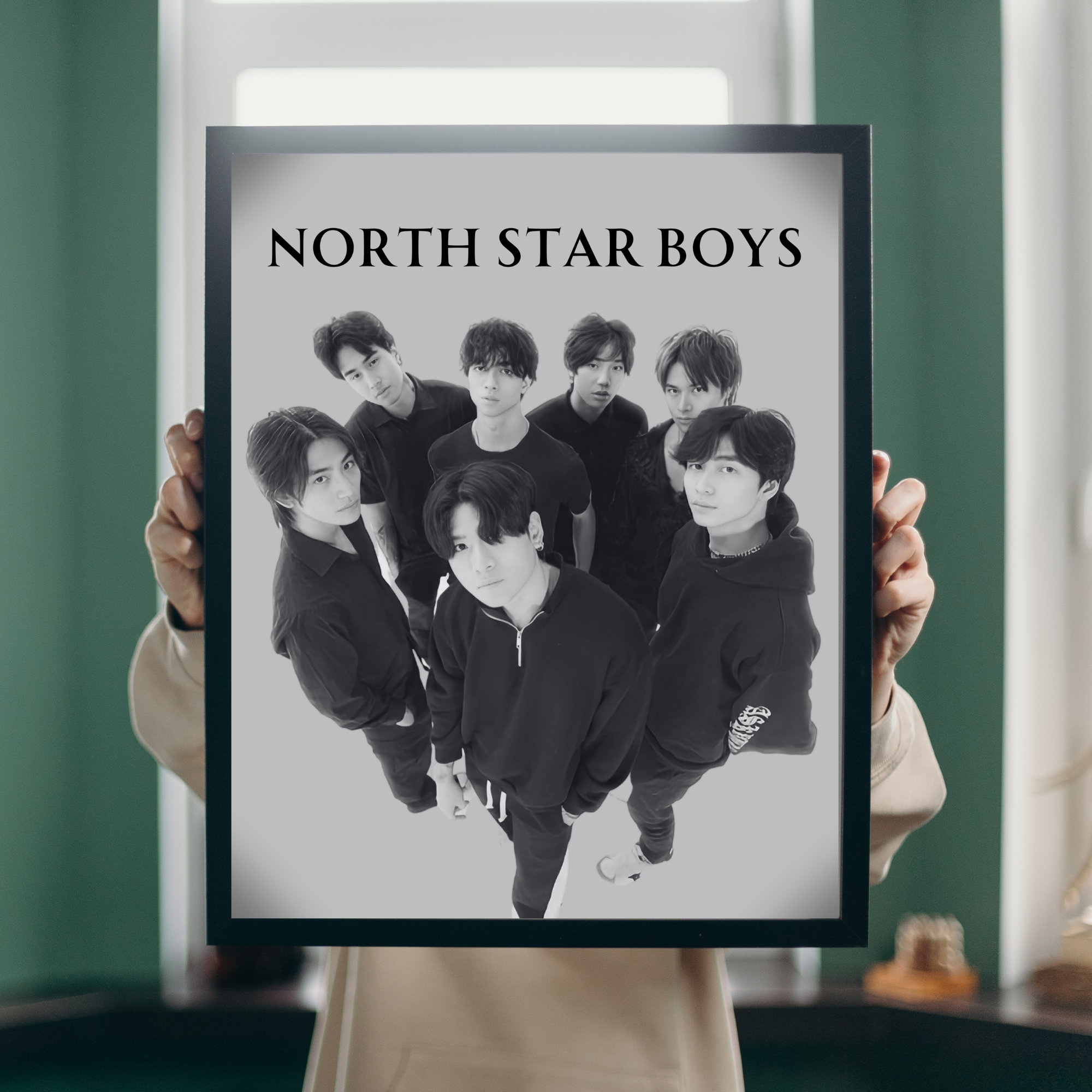 Nsb-north Star Boys Band Poster-digital Product - Etsy