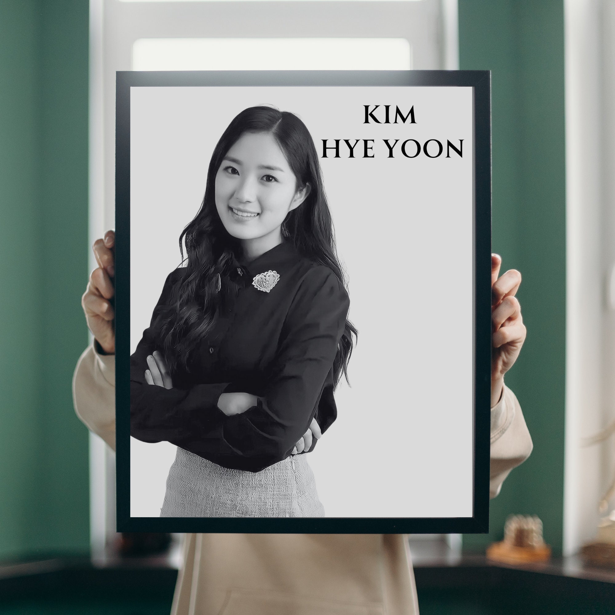 Kim Hye Yoon Poster-digital Product - Etsy