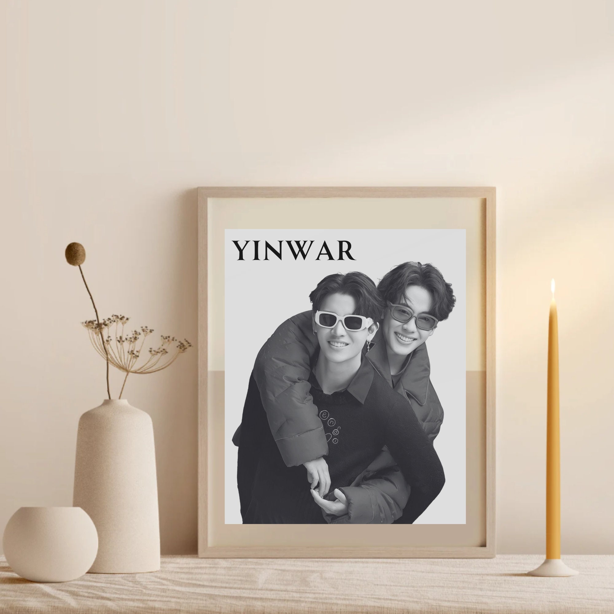 Yin War BL Poster Digital Product - Etsy