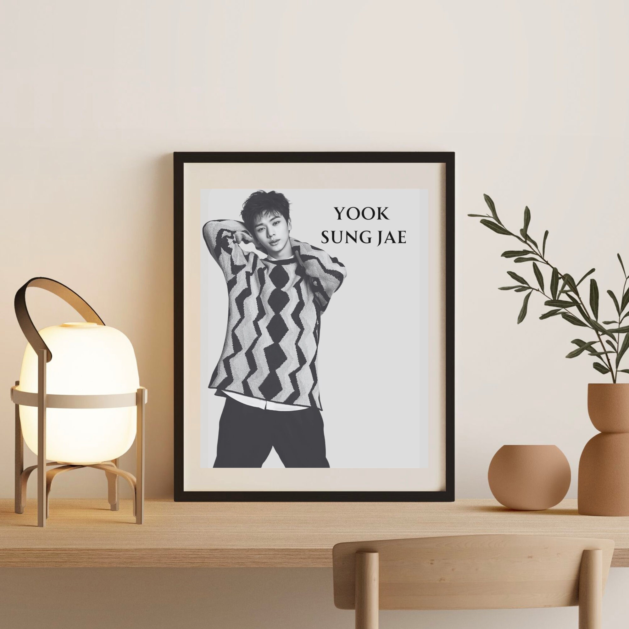 Yook Sung Jae Poster-digital Product - Etsy