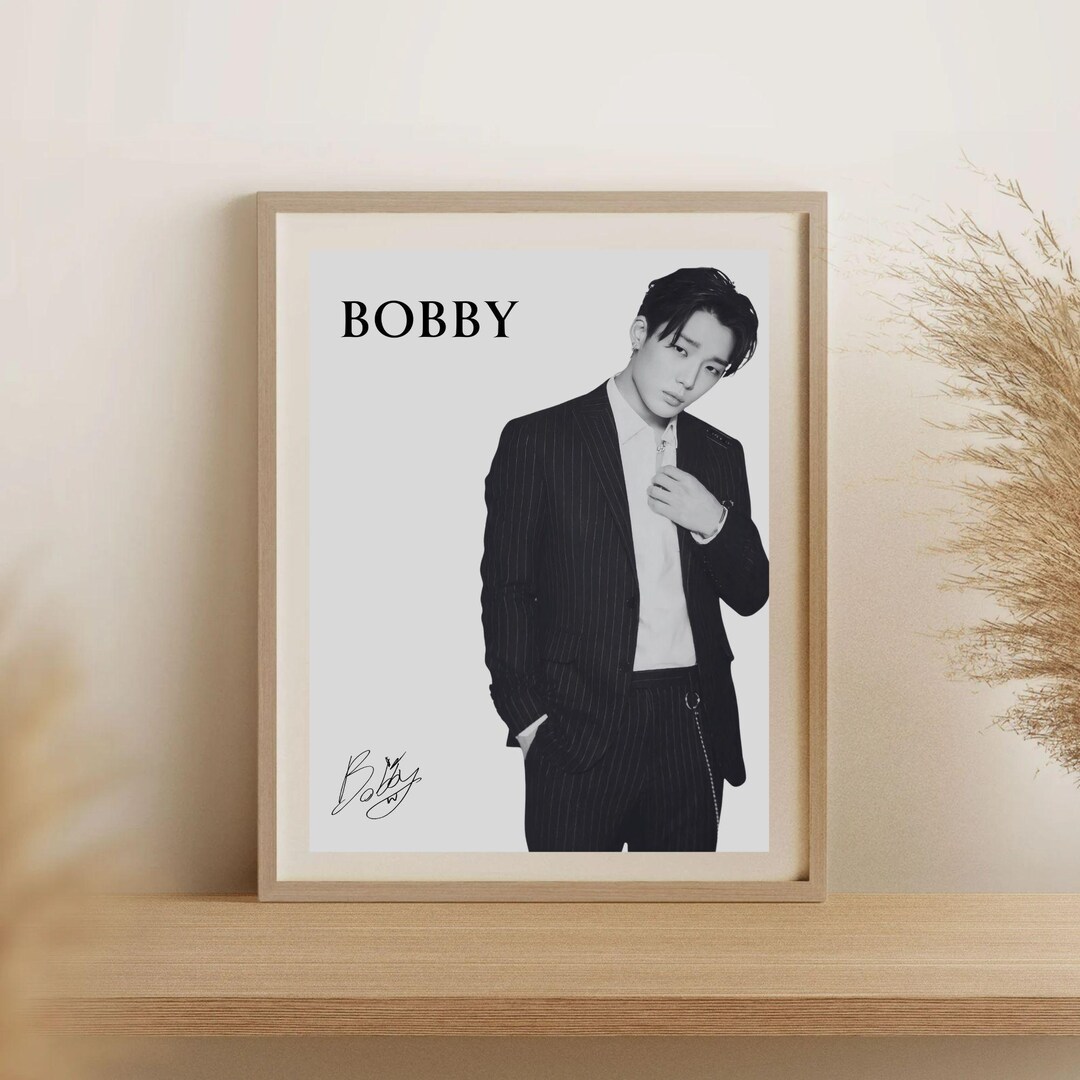 Ikon Bobby poster With Autograph - Digital Product - Etsy