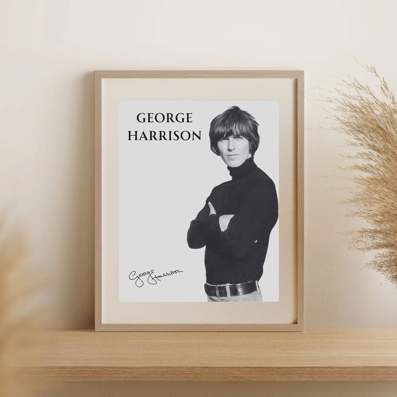 George Harrison Poster - Etsy